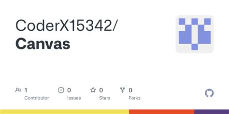 Github Coderx15342canvas