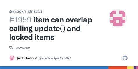 item can overlap calling update and locked items · issue 1959