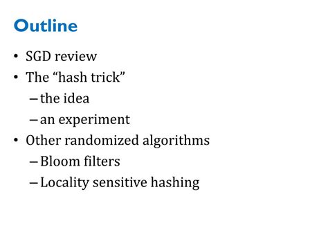 Ppt Efficient Logistic Regression With Stochastic Gradient Descent