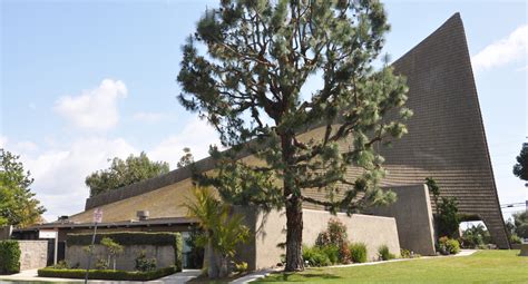California Mid Century Modern Churches