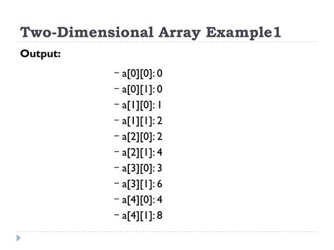 Lecture 15 Array Ppt