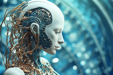 Premium Photo Biologically Inspired Robotics Background With