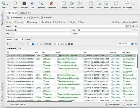 Working With Mongodb Collections Crud Count Sort Limit Size And More