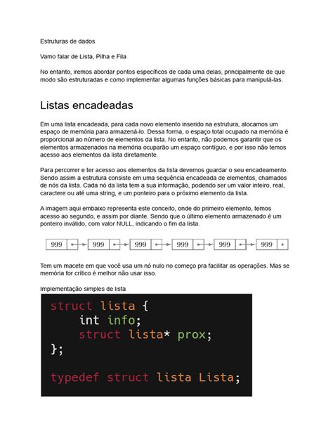 Estruturas De Dados Pdf