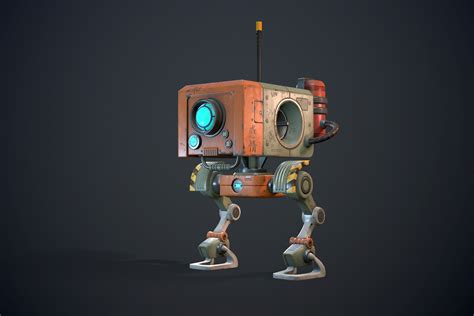 Wanderer Robot 3d Robots Unity Asset Store