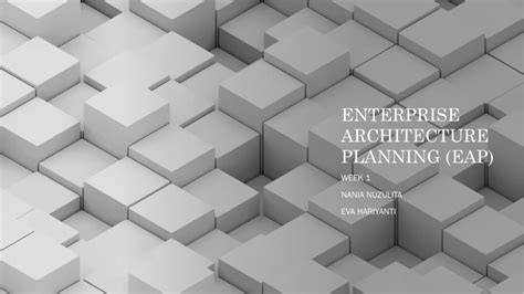 Perencanaan Arsitektur Perusahaan Eap