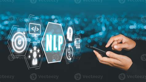 NLP Natural Language Processing Cognitive Computing Technology Concept Business Person Using