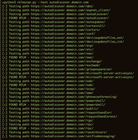 Github Nyxgeekntlmscan Scan For Ntlm Directories