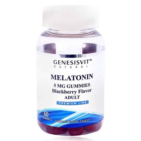 Genesisvit Melatonin 5mg Gummies 60s