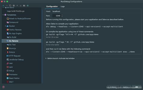 Goland使用dlv调试本地远程项目goland Remote Debug Csdn博客 Goland使用dlv调试本地远程项目goland Remote Debug Csdn博客