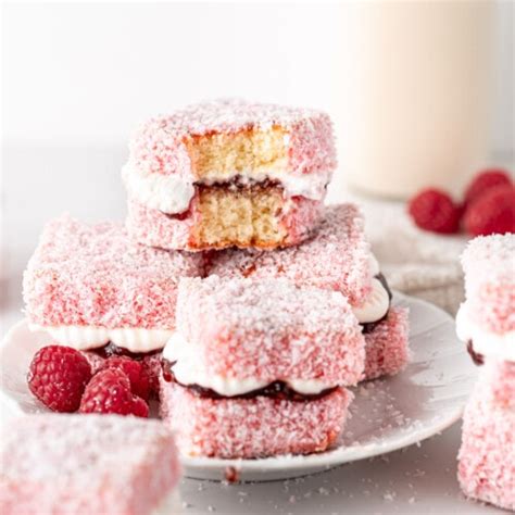 Raspberry Lamingtons Eight Forest Lane