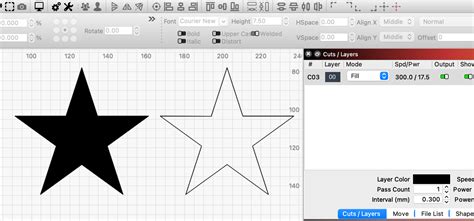 Laser Not Filling All Selected Areas LightBurn Software Questions LightBurn Software Forum
