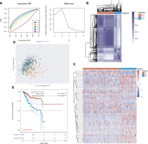 Frontiers Reclassification Of Endometrial Cancer And Identification Of Key Genes Based On