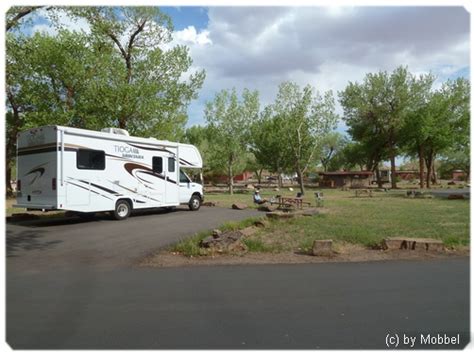 Cottonwood Campground Canyon De Chelly National Monument Chinle Arizona Page 2 Womo Abenteuer