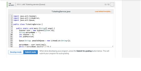 Solved 99 Mathrm Lab Iicketıng Service Queue
