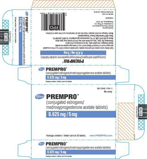Premphase Prempro Fda Prescribing Information Side Effects And Uses