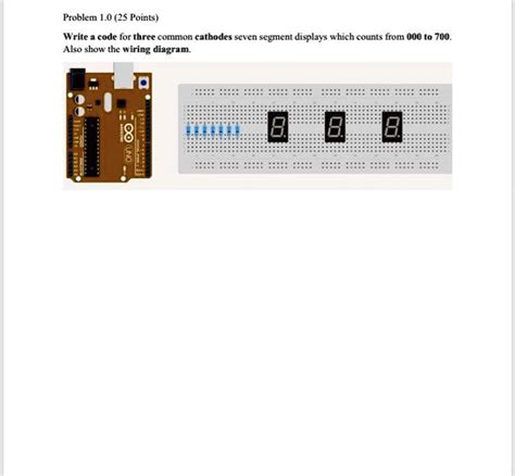 Solved Can You Write The Code And Show The Wiring In Tinkercad Please