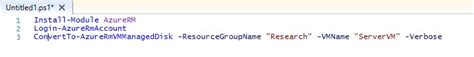 Converting Azure Vm Unmanaged Disks To Managed Disks