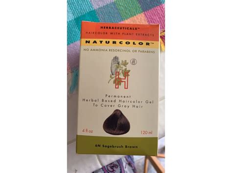 Naturcolor Permanent Herbal Based Haircolor Gel 6n Sagebrush Brown 1