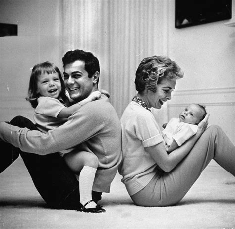 Beautiful Pics Of Tony Curtis At Home With His Wife Janet Leigh And