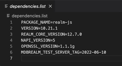 update openssl version in node dependencies · issue 4984 · realm realm