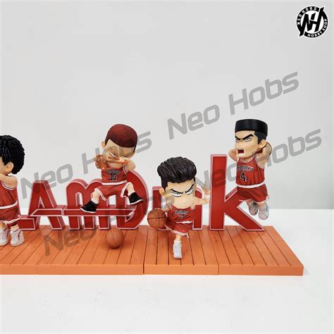 Gk Zxs Ko Slam Dunk Team Shohoku Chibi Set Neo Hobs Toy Store