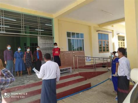 တောင်တွင်းကြီးမြို့နယ် ပရပ်ကြယ်တိုက်နယ်ဆေးရုံတွင် ဆေးကုသမှုခံယူနေသော