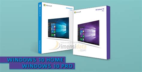 Perbedaan Antara Windows 10 Home Dan Windows 10 Pro