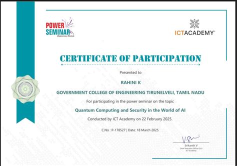 Quantumcomputing Cybersecurity Ai Techinnovation Learningneverstops Rahini K