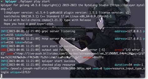 【bug】 推流有报错 Output Add Failed Error Io Error 5 Errorio Error 5 · Issue 59