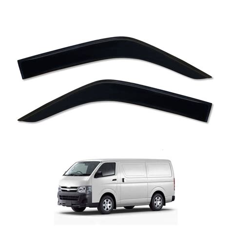 Ausgo Wide Profile Weather Shields For Toyota Hiace 1990 2005