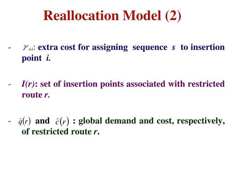 Ppt Integer Linear Programming Refining Procedures For Vehicle