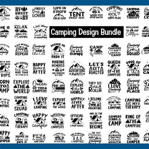 Camping Sign Svg Etsy
