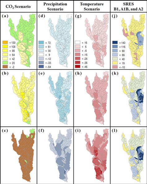Spatial Distributions Of Streamflow Ratio Under The Climate Sensitivity