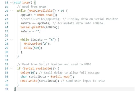 Receiving Data From Ble Device Hm 10 Bluetooth Module Ble Bluetooth Community