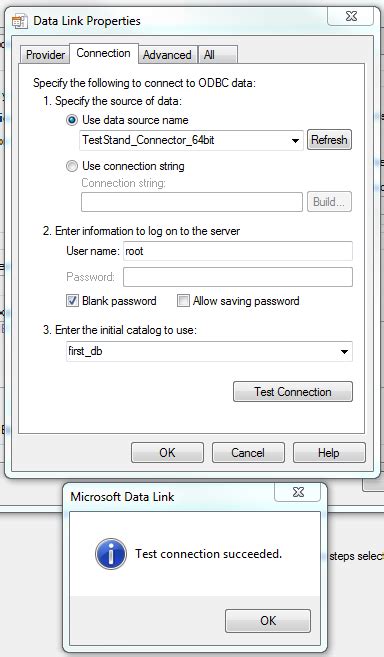 Setting Up Teststand And Mysql Ni Community