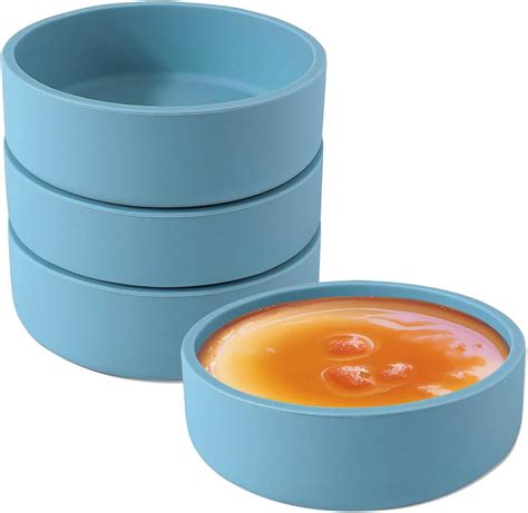 Sekonow 4pcs Silicone Microwave Egg Cooker Microwave Egg Poacher Nonstick Poached Egg Maker