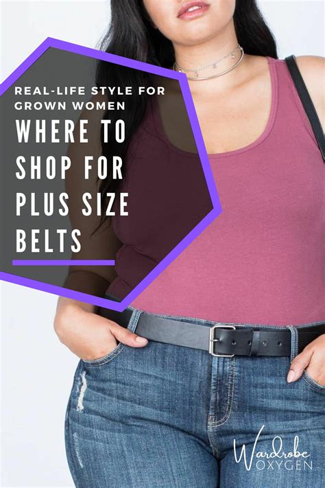 Where To Shop For Plus Size Belts Wardrobe Oxygen