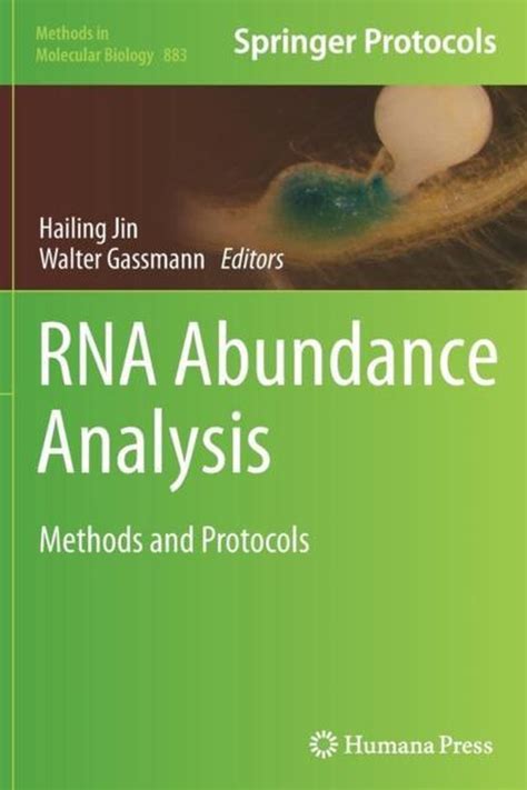 Methods In Molecular Biology Rna Abundance Analysis 9781493959167 Boeken
