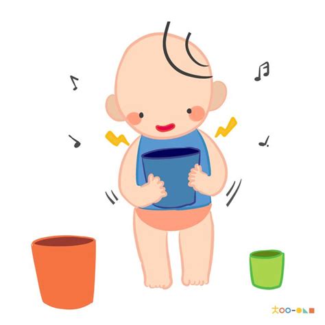 일상 놀이 흔들흔들 통 마라카스 액자 통 파도