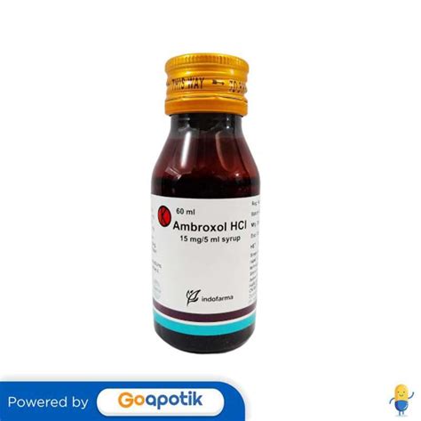 Jual Ambroxol Indofarma Sirup 60 Ml Di Seller Apotek Bima Sejahtera