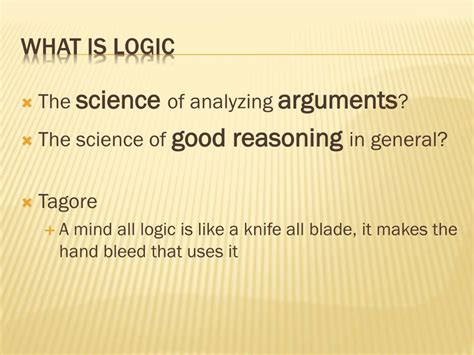 PPT Logic Debate And Reasoning PowerPoint Presentation Free Download ID 3065874