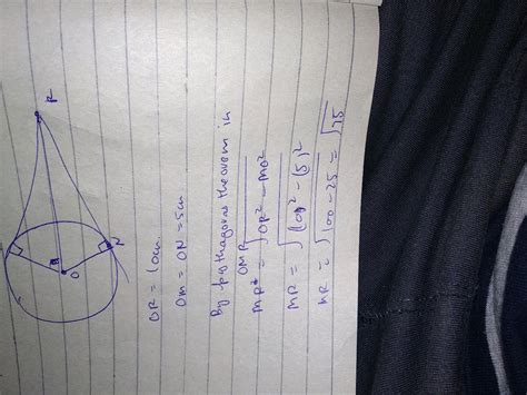 Then 1 What Is The Length Of Each Tangent Segment