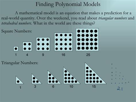 41408 Finding Polynomial Models1 2 Ppt