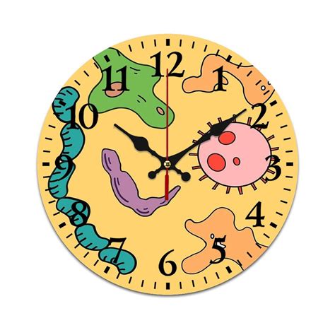 Miss Frizzle In A Pickle Magic School Bus Wall Clock Modern Design Clocks Wall Hanging Home