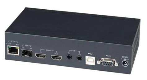 KVM Over IP K Ultra HD HDMI USB Audio RS IR Transmitter Up To M IP CAT