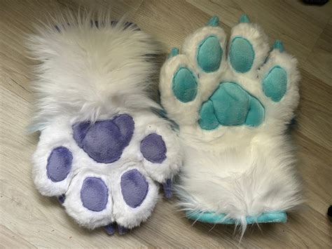 Faux Fur Fursuit Handpaws Please Read The Description Before Buying