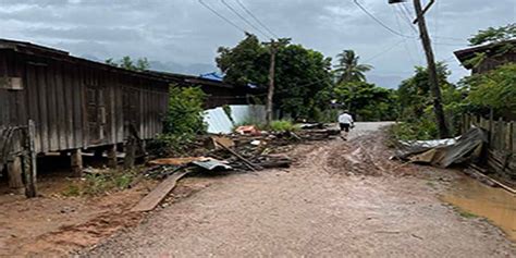 Dvb မိုင်းတုံတွင် ရေကြီးသဖြင့် ကွန်ကရစ်တံတား ၄ စင်းကျိုးကျ၊ လူဦးရေ ၂၀၀၀ ကျော် ရေဘေးသင့်