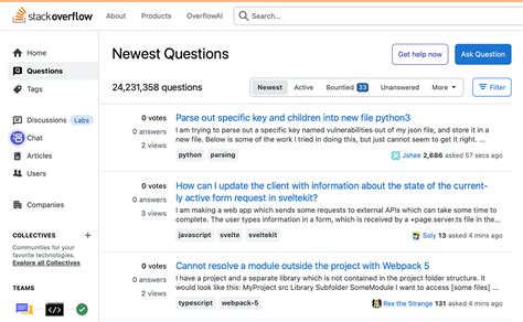 The Decline Of Stack Overflow Where Are Developers Headed Next