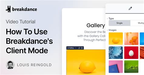 How To Use Breakdances Client Mode To Let Your Clients Edit Content